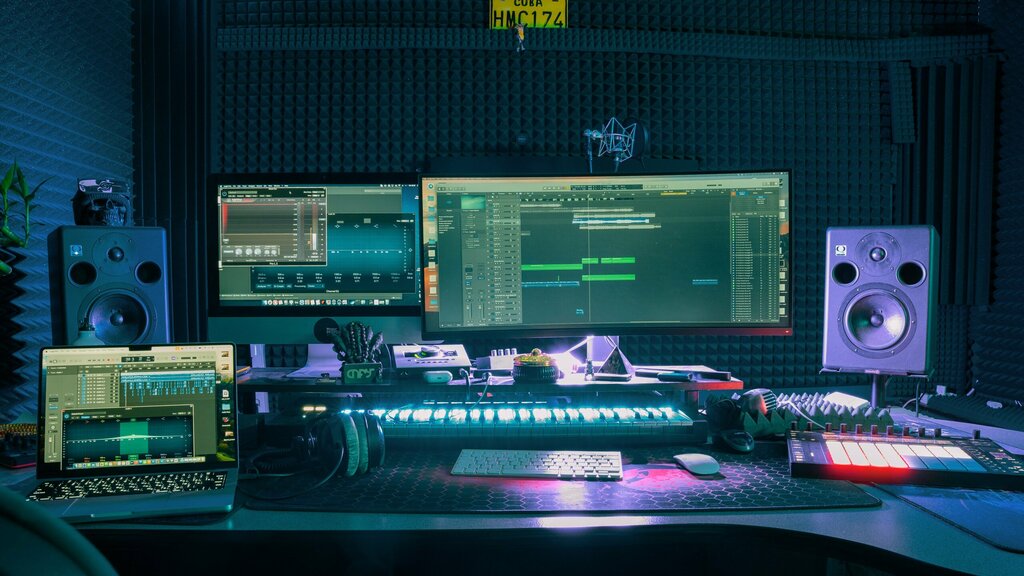 Ses kayıt stüdyoları Спрут Records, Moskova, foto