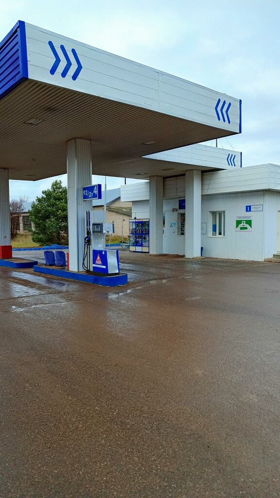 Benzin istasyonu Движение, Kirovskaya oblastı, foto