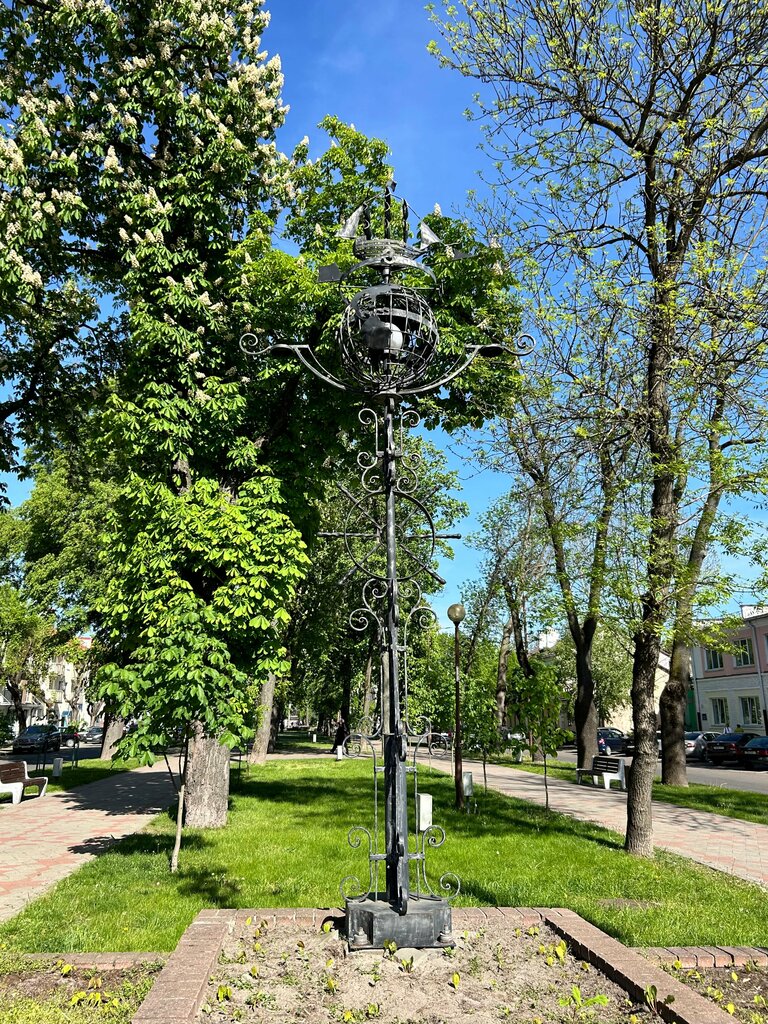 Dekorasyon ve süsleme, onur panosu Фонарь Жюль Верн, Brest, foto
