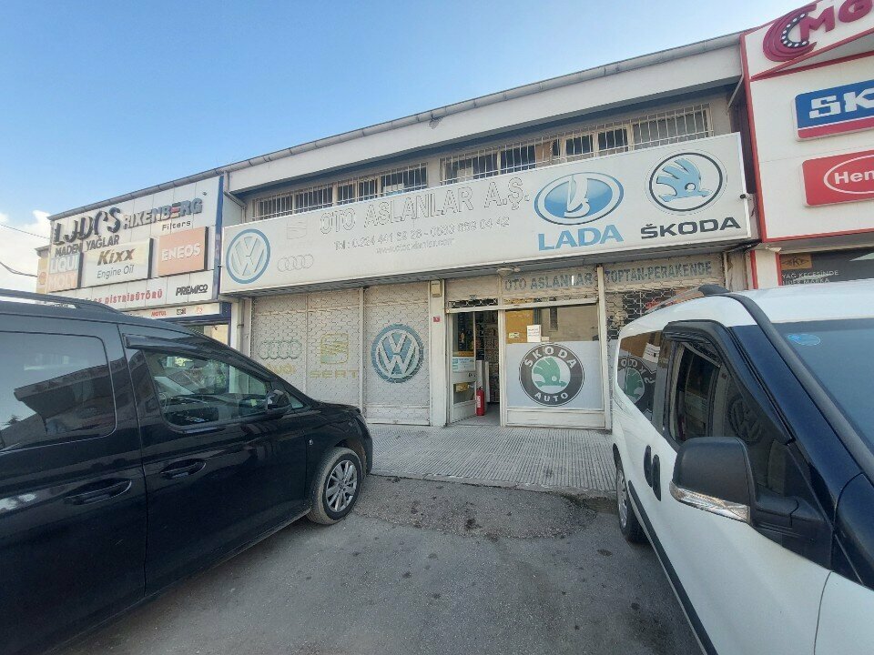 Otomobil yedek parçaları Oto Aslanlar, Bursa, foto