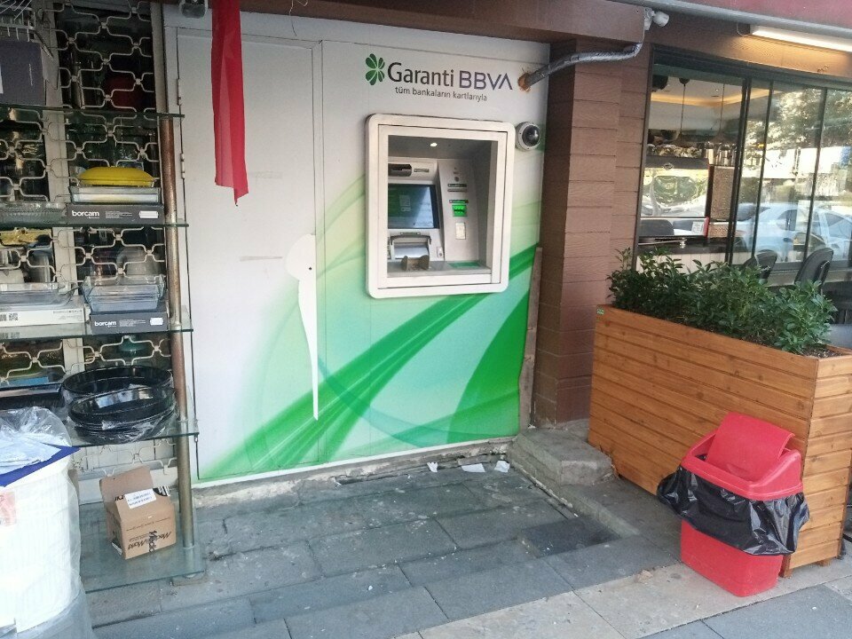 Ödeme terminali Garanti BBVA, İstanbul, foto
