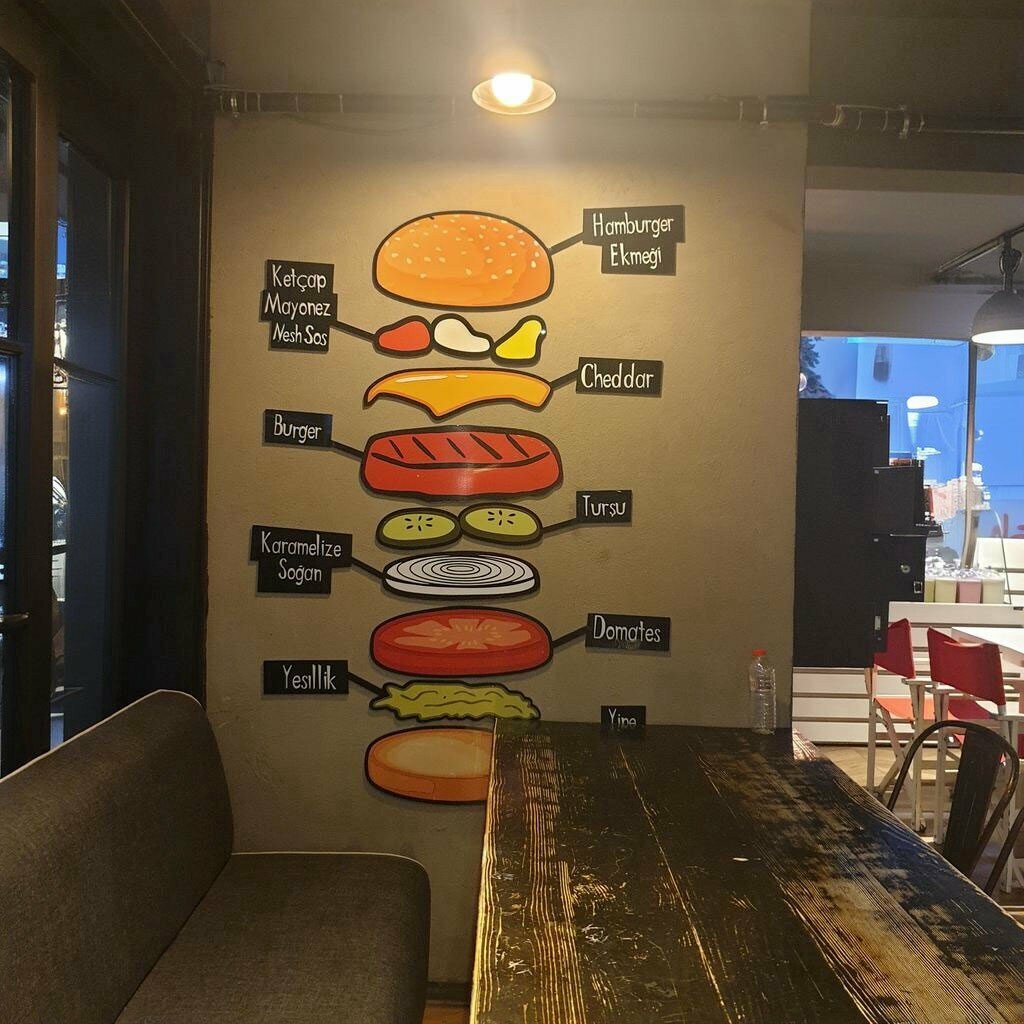 Fast food Nesh Waffle · Burger · Coffee, Atakum, foto