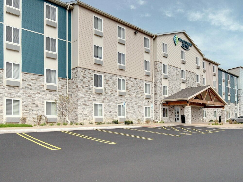 Otel WoodSpring Suites Chicago Darien, İllinois, foto