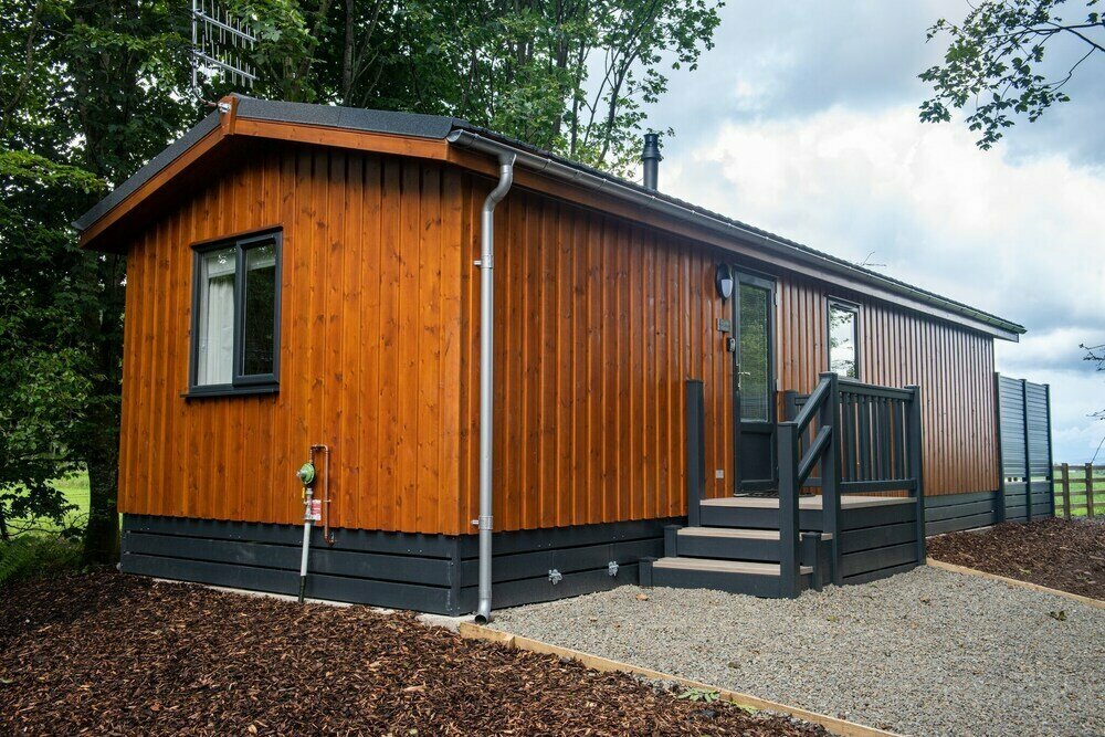 Otel Luxurious Super-king Lodge With hot tub, İskoçya, foto