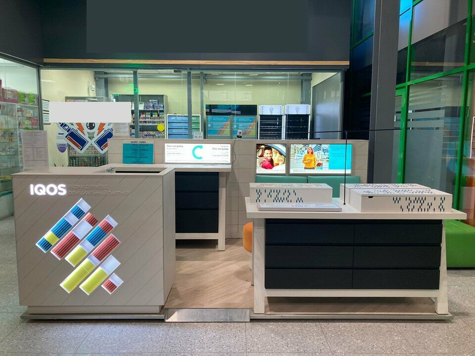 Tütün, sigara mağazaları IQOS, Jezkazgan, foto