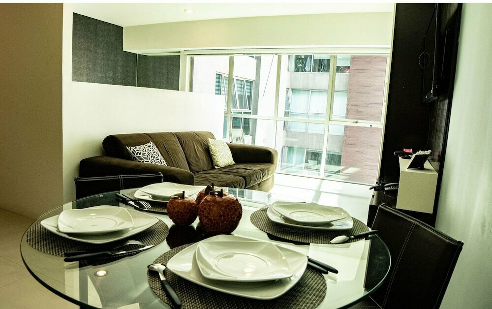 Otel Tiny Apartment with Rooftop pool y Gym, Mexico, foto