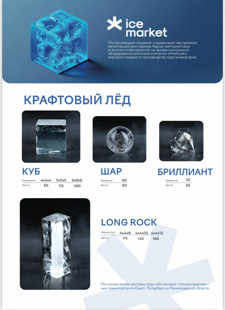 Dondurulmuş gıda firmaları IceMarket, Saint‑Petersburg, foto