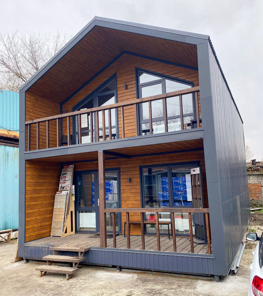 Çatı ve çatı materyalleri Кровмонтаж 46, склад, Kursk, foto