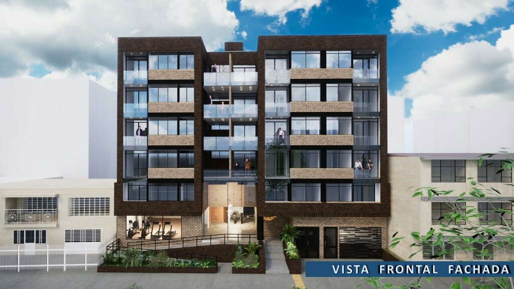 Yeni yerleşim alanlarındaki daireler Edificio Dublin Apartments, Bogota, foto