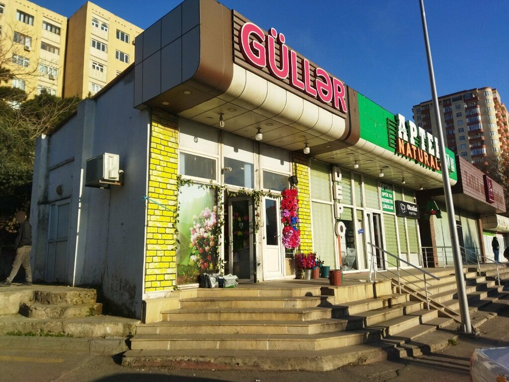 Çiçekçiler Güllər, Bakü, foto