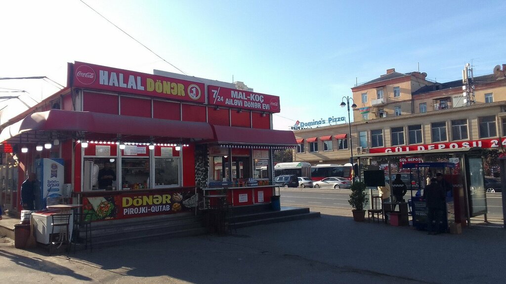Fast food Halal Dönər № 1, Bakü, foto