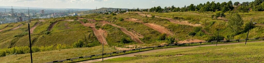 Motosiklet pisti Мотодром, Krasnoyarsk, foto