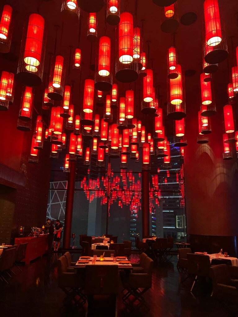 Restoran Range Mahal, Dubai, foto