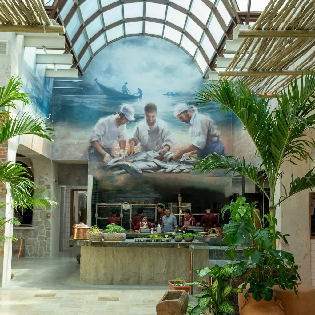 Restoran Bordo Mavi Balık, Dubai, foto