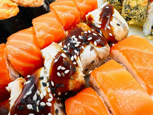 Vobla Sushi (Krasnogorsky Boulevard No:8, Krasnogorsk), suşi restoranı  Krasnogorsk'tan