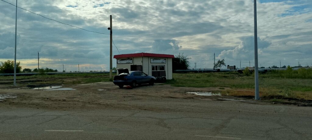 Oto lastik tamiri Tire fitting and repair, Aksu, foto