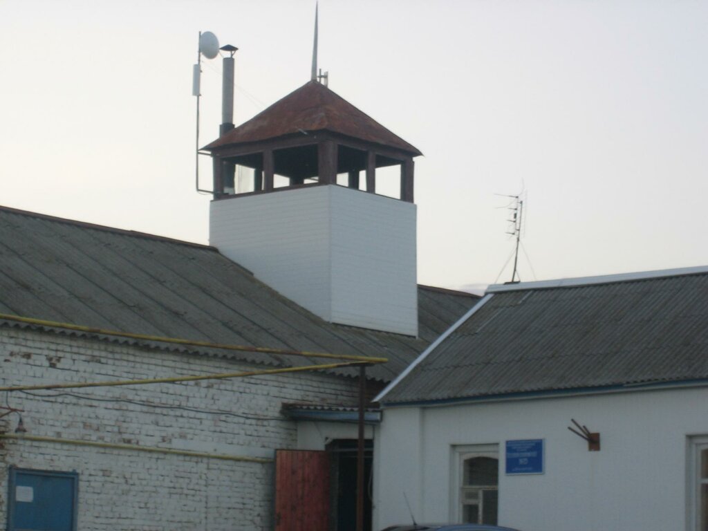 i̇tfaiye Otdelny pozharny post s. Zolotoye, Ogu Protivopozharnaya sluzhba Saratovskoy oblasti, Saratovskaya oblastı, foto