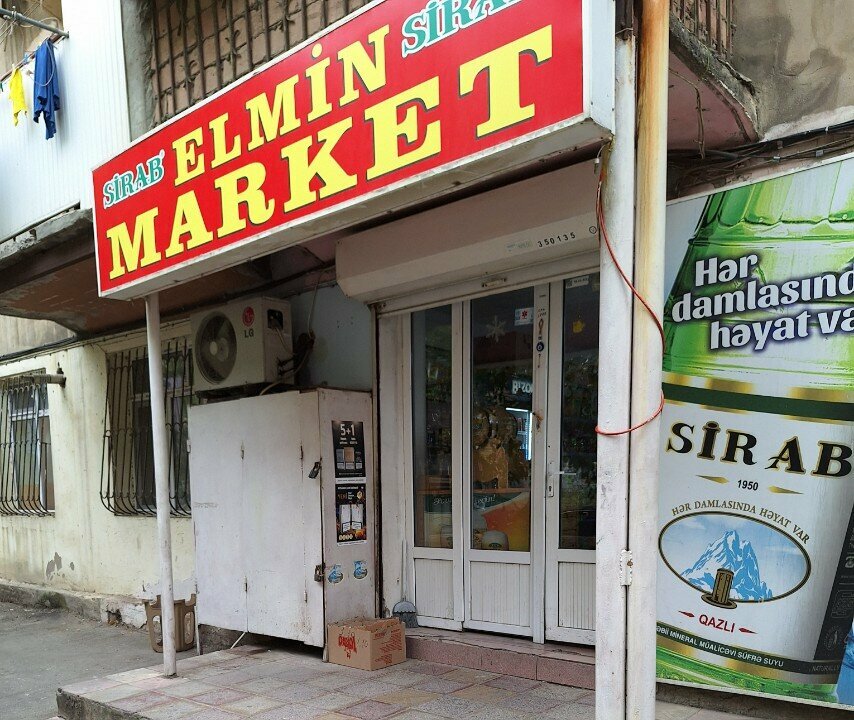 Market Elmin Market, Bakü, foto