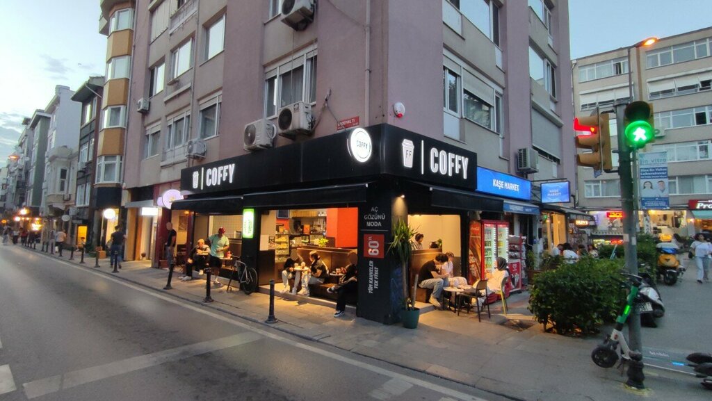 Kahve dükkanları Coffy Moda, İstanbul, foto