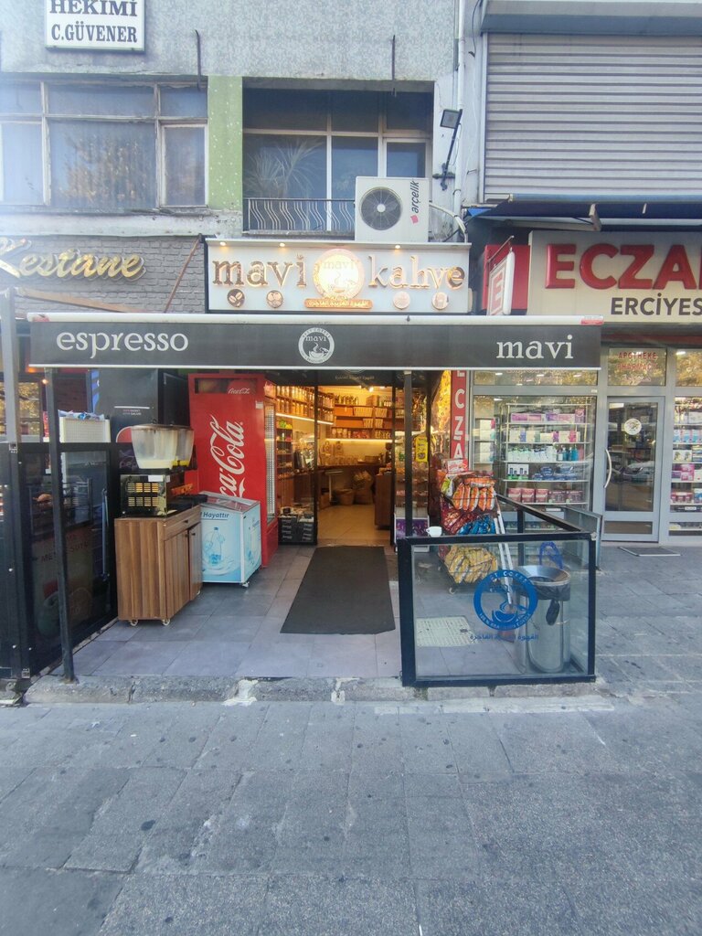 Market Mavi Kahve Dükkanı, İstanbul, foto