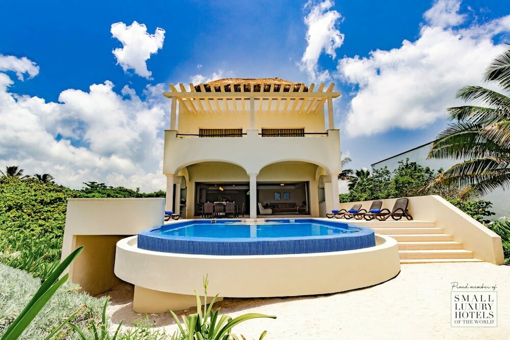 Otel Ocean Front Private 3 Bedroom Villa in Akumal, Quintana Roo Eyaleti, foto