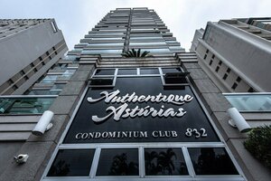 Apartamento Gourmet Astúrias - Guarujá (São Paulo), otel  São Paulo'dan