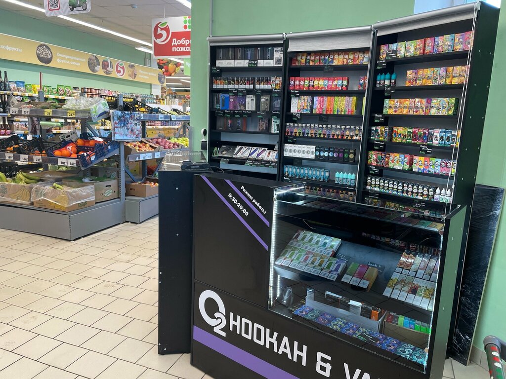 Elektronik sigara satış noktaları O2, Saratov, foto