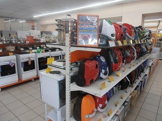 Beyaz eşya mağazaları Elmart, Novosibirskaya oblastı, foto