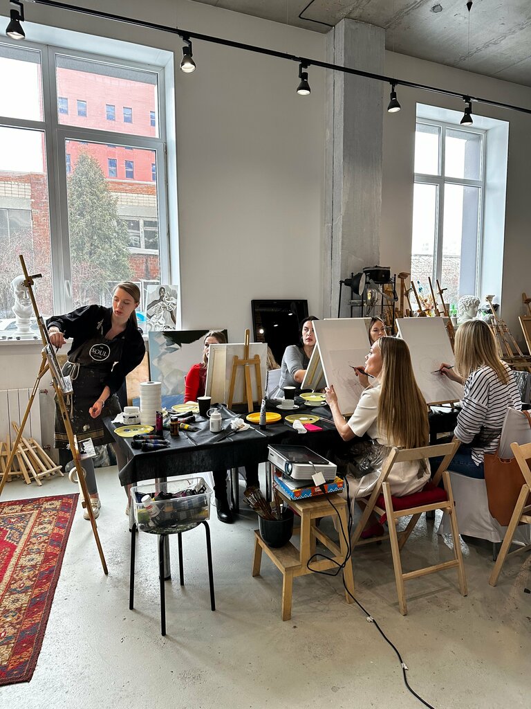 Sanat okulları The Soul art studio, Çeliabinsk, foto