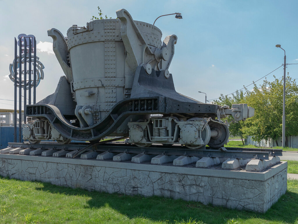 Teknoloji anıtı Вагон-чугуновоз, Tula, foto