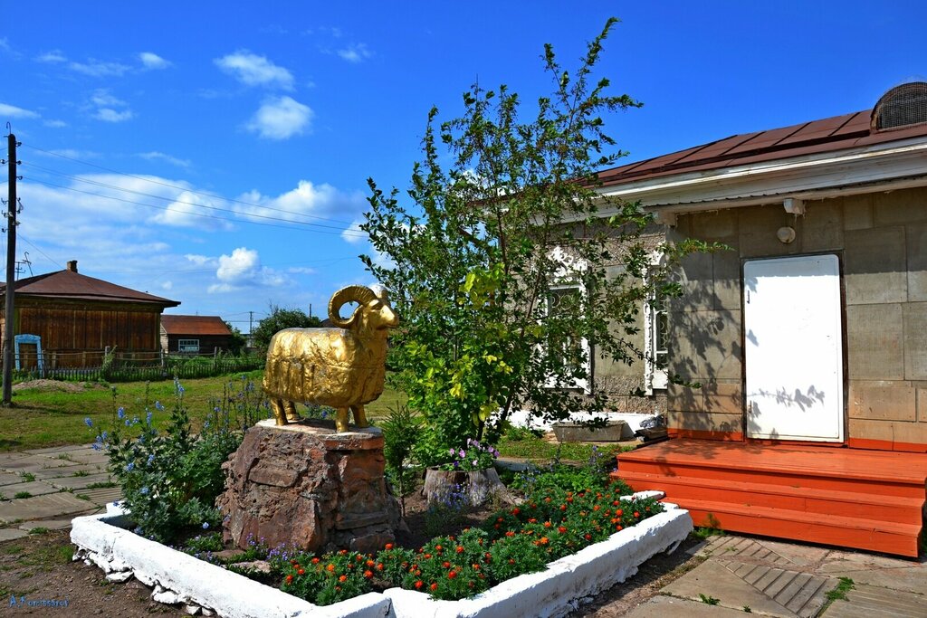 Müzeler ve sanat galerileri Zlatorunovsky Village Museum, Krasnoyarski krayı, foto