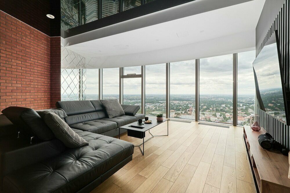 Otel Luxurious Apartments Sky Tower, Wroclaw, foto