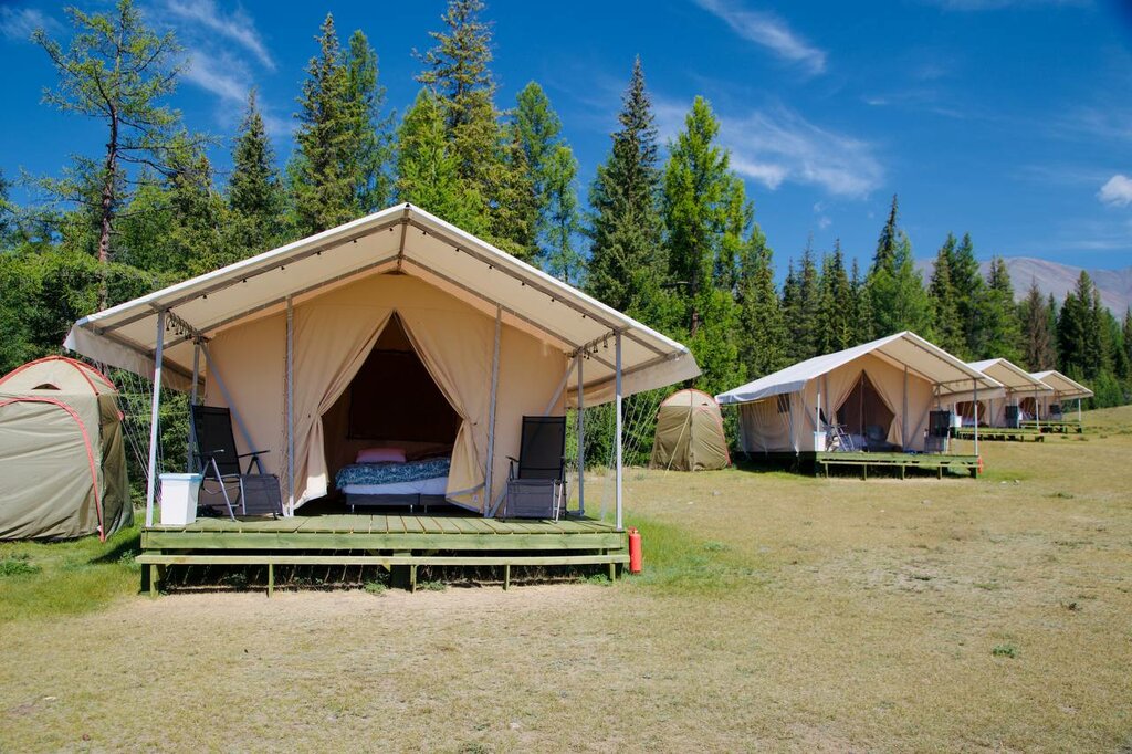 Glamping Выше гор, Altay Cumhuriyeti, foto