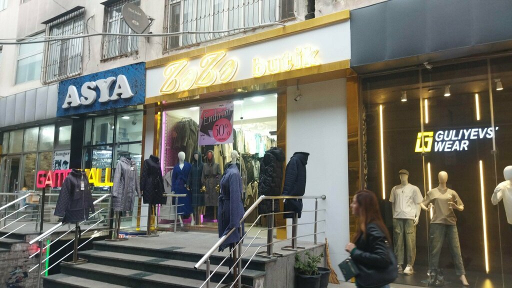 Giyim mağazası Zeze boutique, Bakü, foto