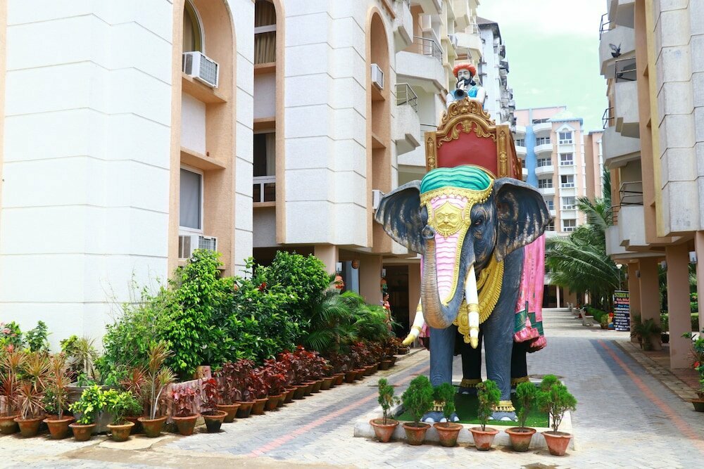 Otel Om Leisure Resort Puri, Orissa, foto