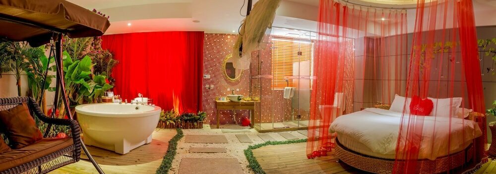 Otel Tianelian Lovers Theme Hotel Sanya, Sanya, foto