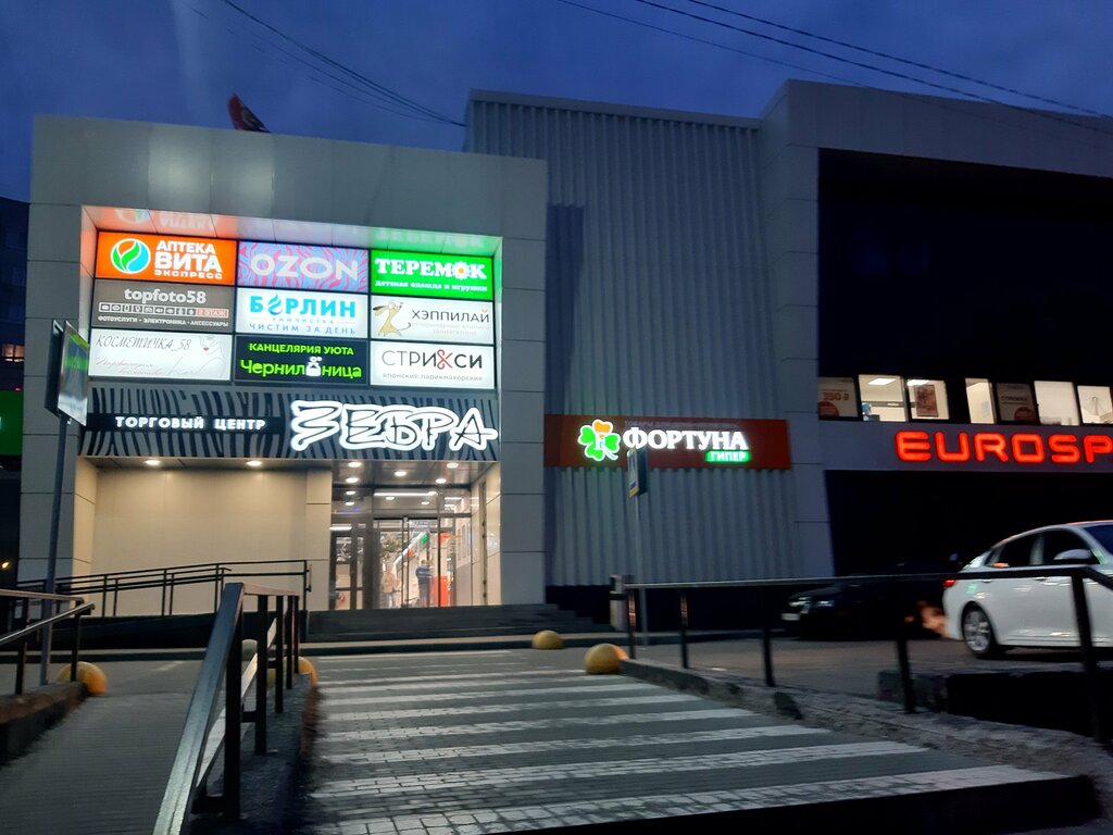 Alışveriş merkezleri Зебра, Penza, foto