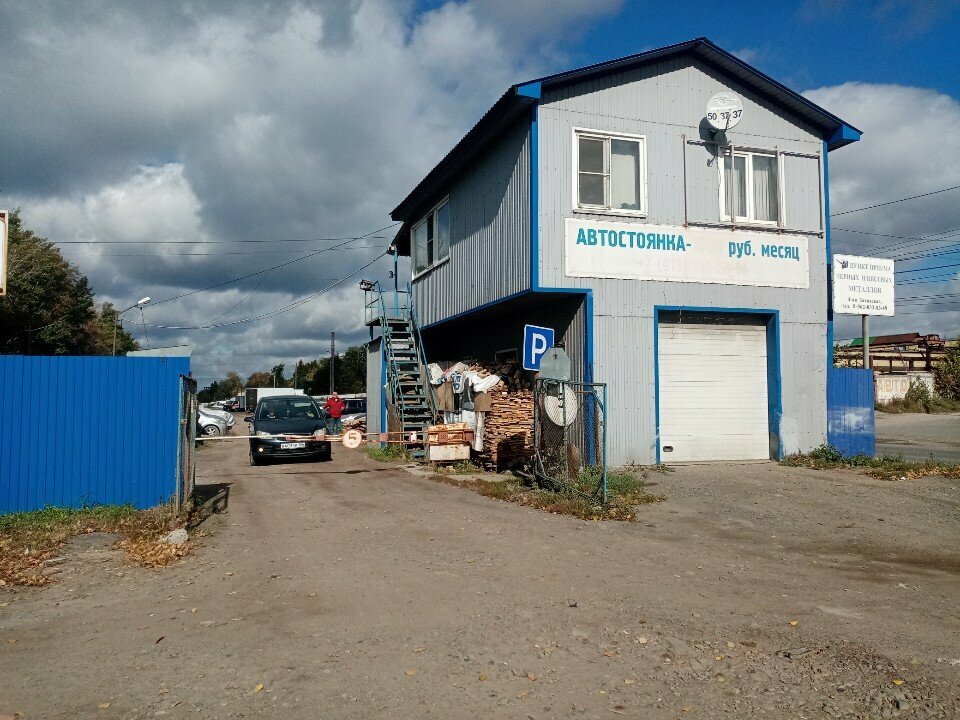 Geçiş noktaları, güvenlik kontrol alanı Автостоянка, Omsk, foto