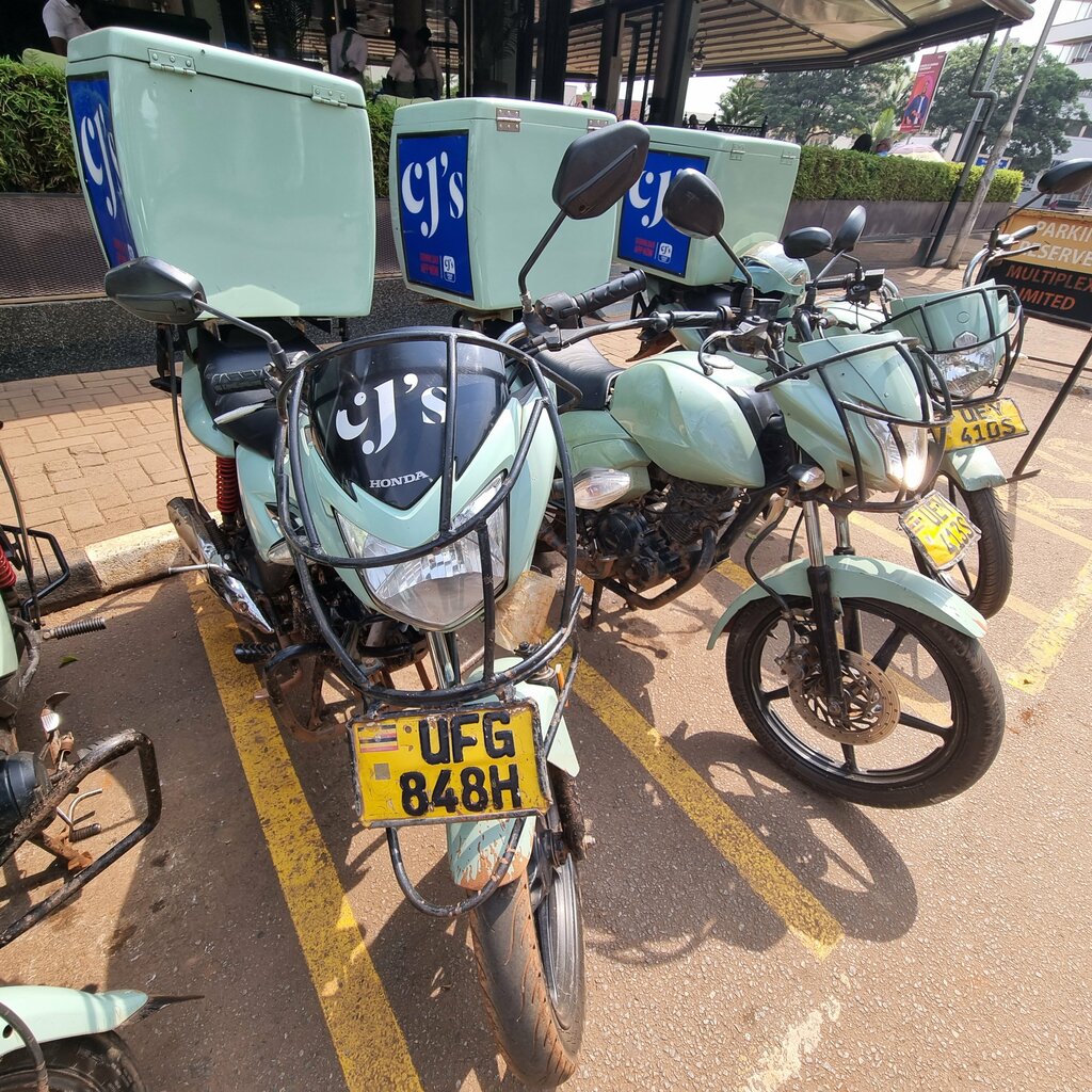 Fast food Cafe Javas, Kampala, foto