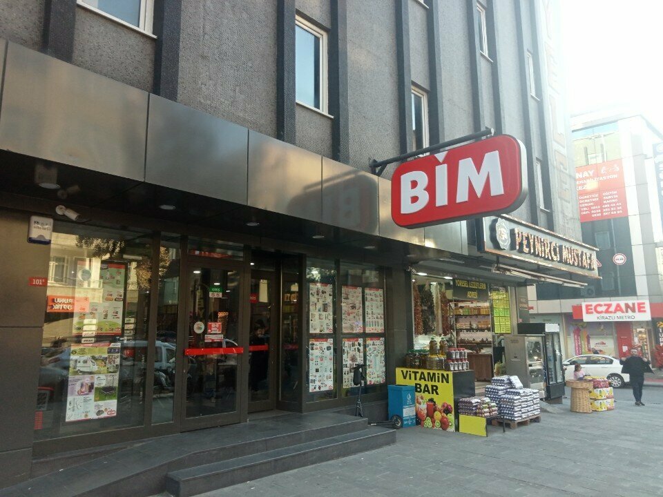 Süpermarket Bim, İstanbul, foto