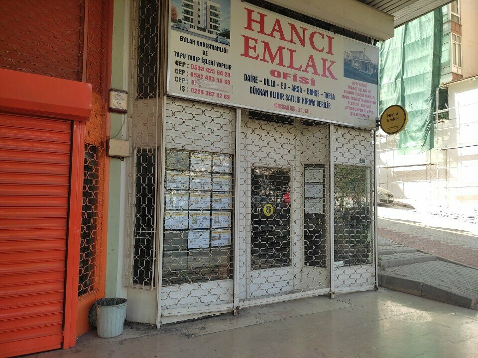 Emlak ofisi Hancı Emlak Gayrimenkul, Bursa, foto