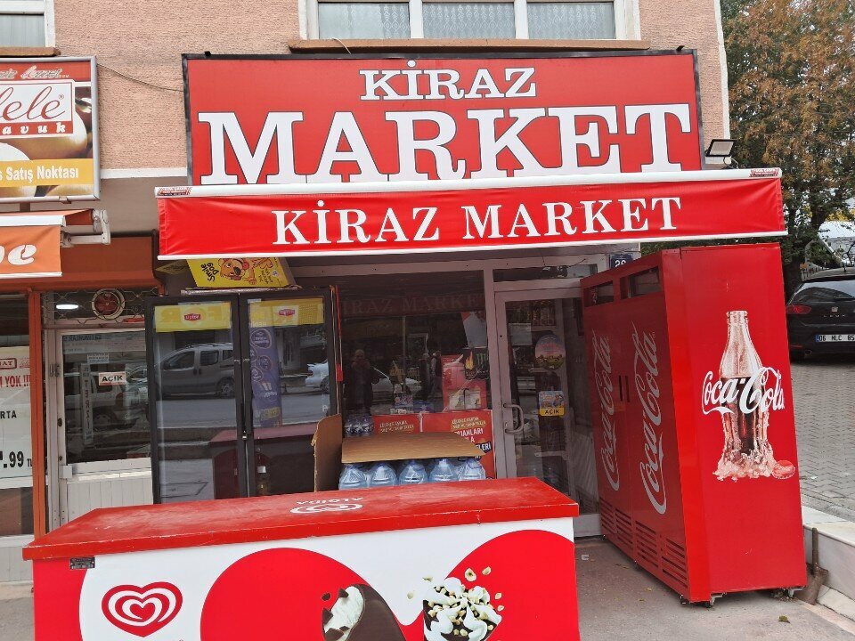 Market Kiraz market, Ankara, foto
