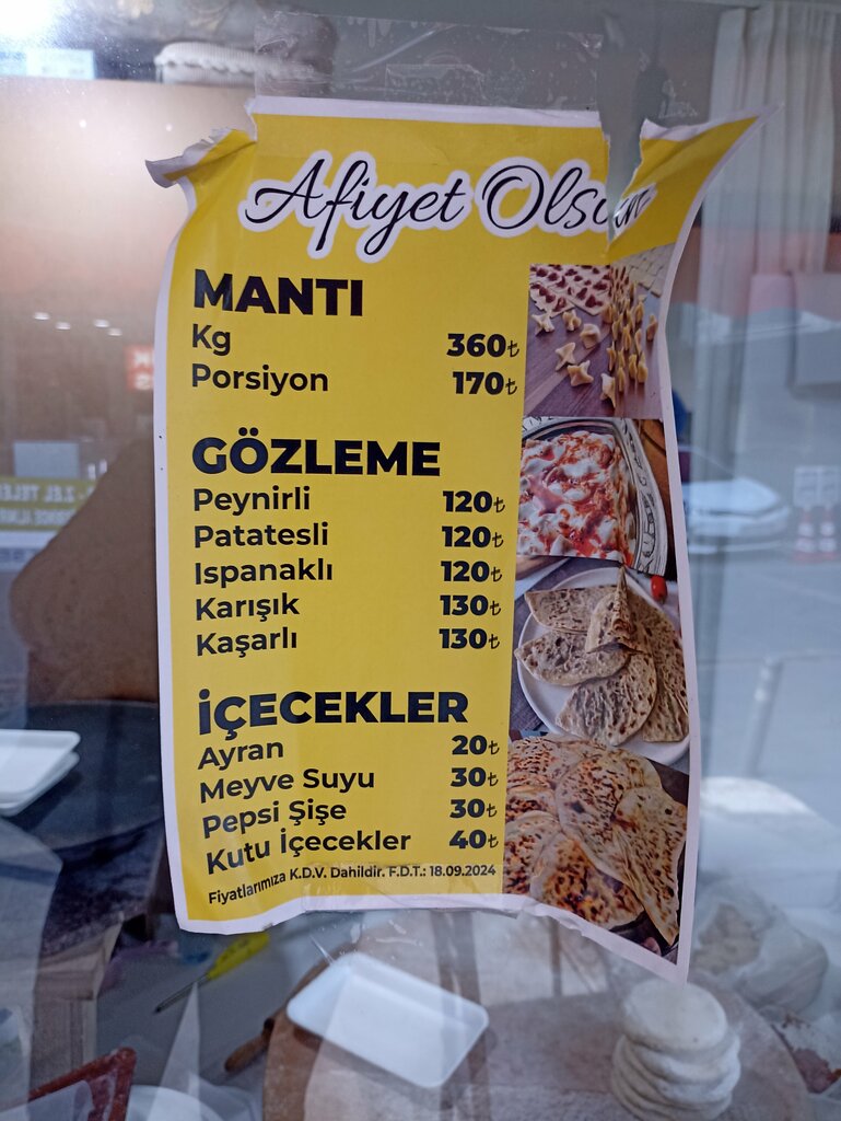 Kafe Bereket Gözleme ve Mantı Evi, İstanbul, foto