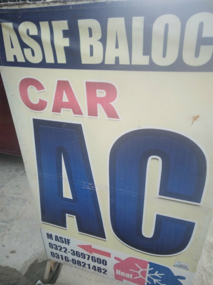 Otomobil kliması firmaları Asif Baloch, Karaçi, foto