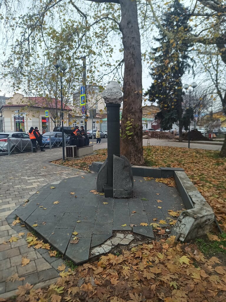 Anıt, heykel И.Я. Франко, Simferopol (Akmescit), foto