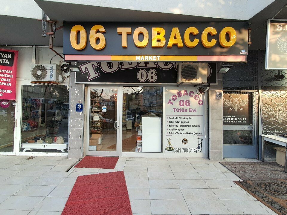 Tütün, sigara mağazaları Tobacco 06, Ankara, foto