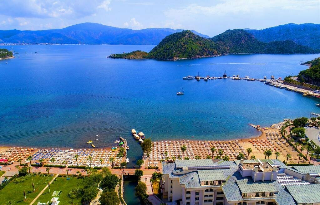 Plaj Munamar Beach Hotel, Marmaris, foto