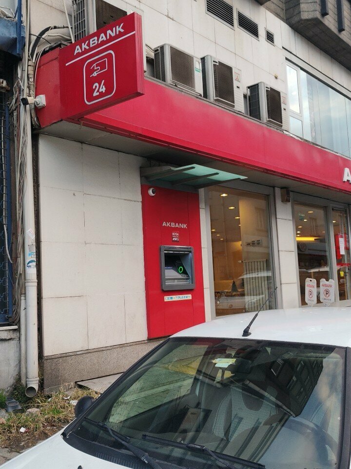 ATM'ler Akbank ATM, İstanbul, foto