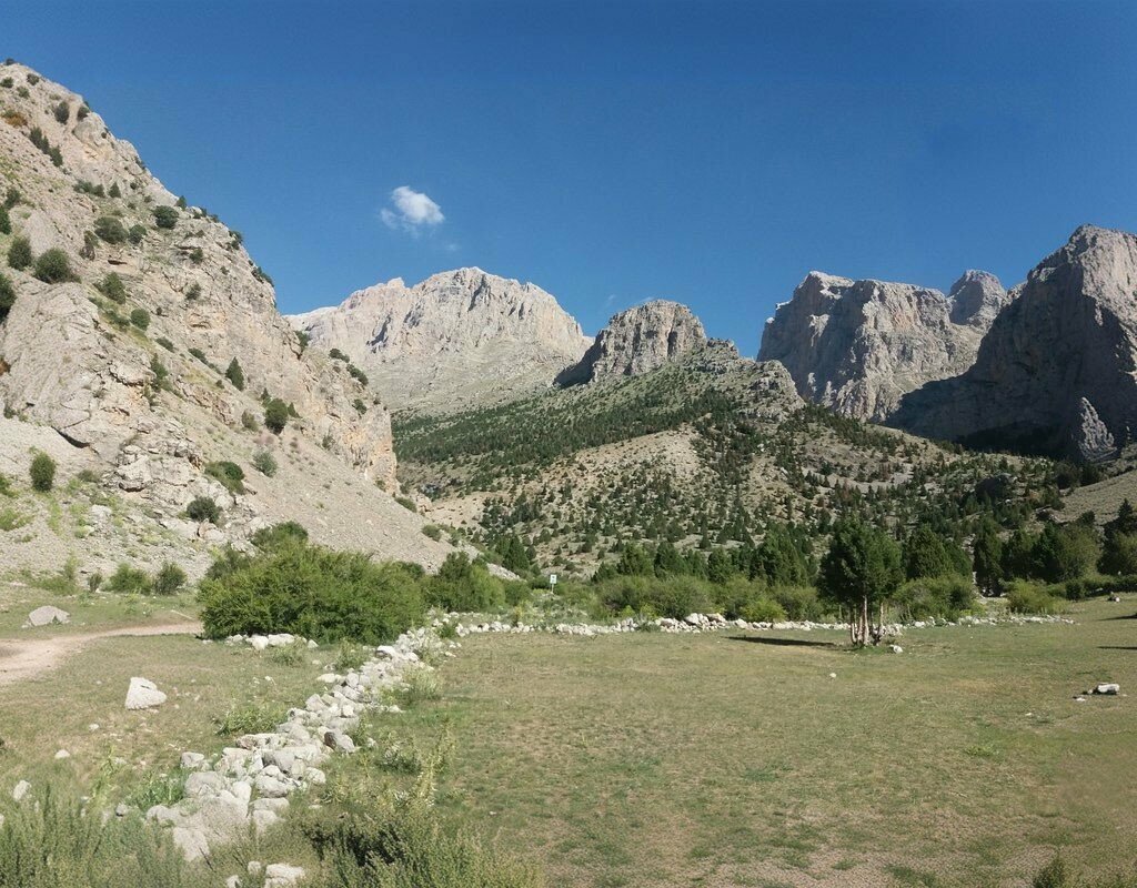 Turistik yerler Emli Vadisi, Çamardı, foto