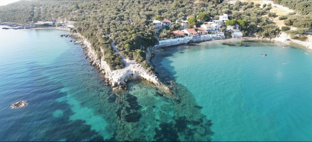 Kamp alanları Zeytin Gölgesi, Dikili, foto